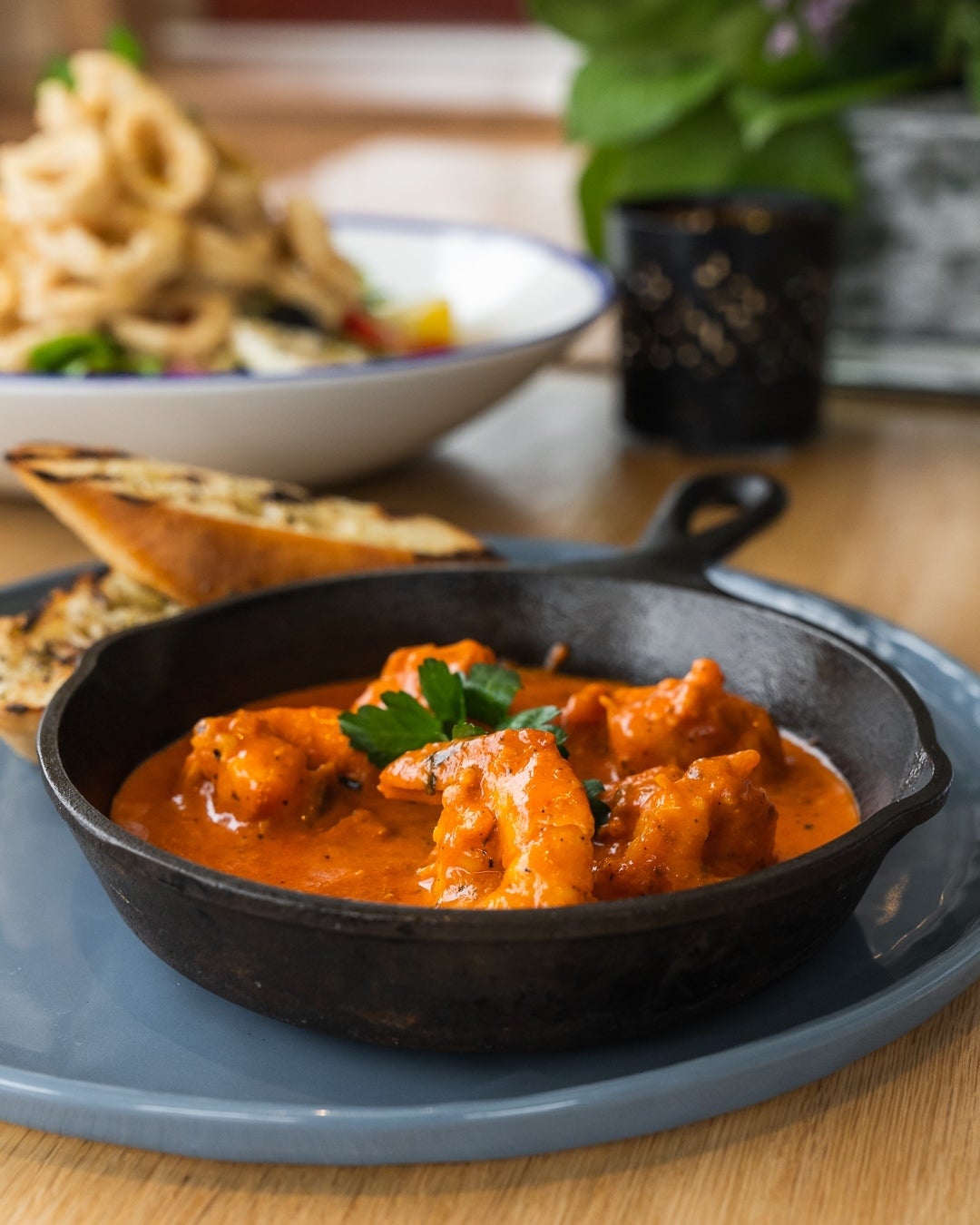 Prawns Santorini | BROKEN PLATE GREEK RESTAURANT YYC